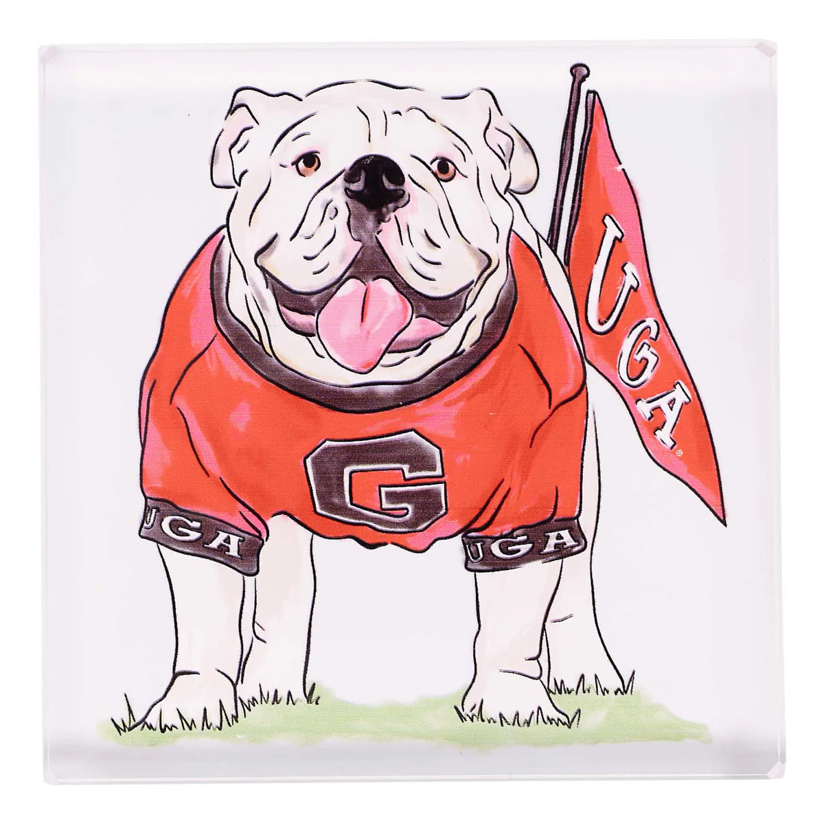 Georgia Mascot Napkin Weight – universityspirit.com