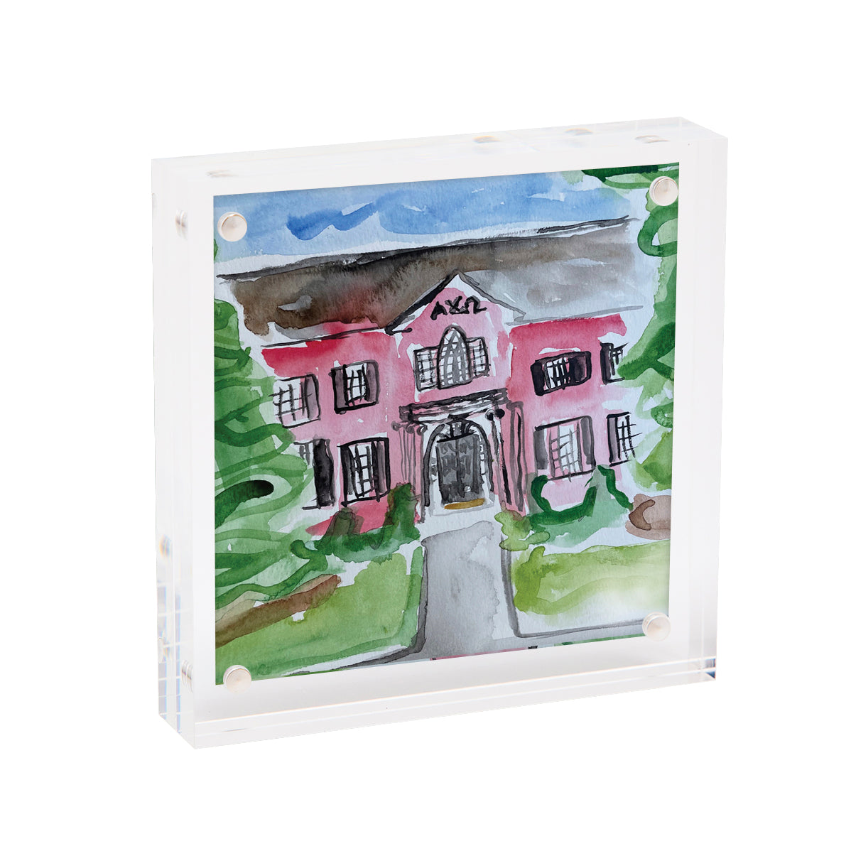 UGA Sorority House Acrylic Print – universityspirit.com
