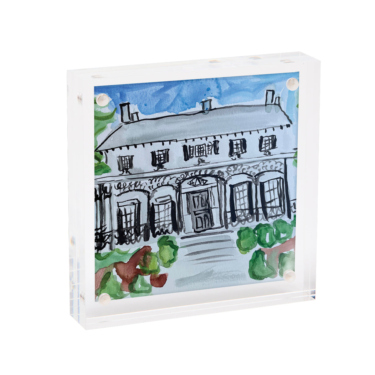 UGA Sorority House Acrylic Print – universityspirit.com