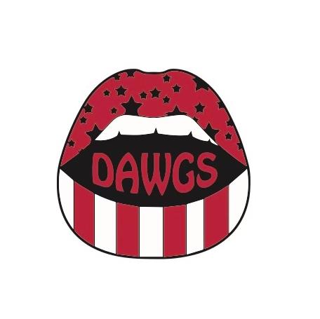 Dawgs Lips Sticker – universityspirit.com