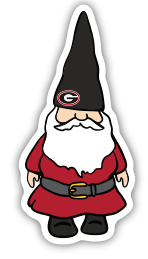 Georgia Gnome Sticker – universityspirit.com