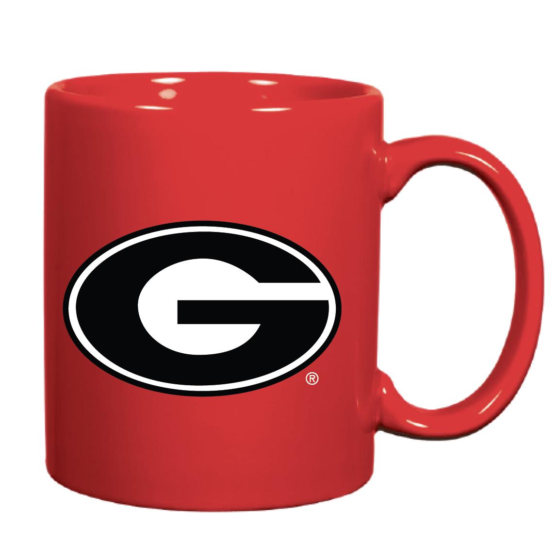 Georgia G Mug Red – universityspirit.com
