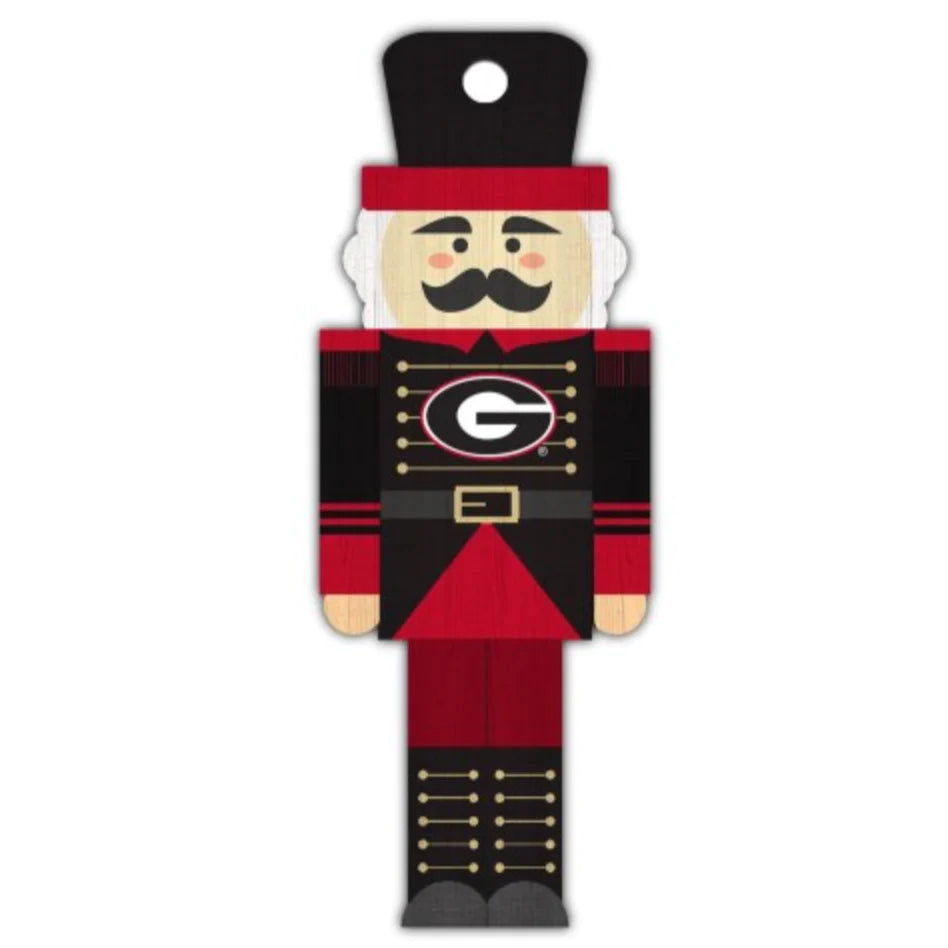 UGA Wooden Nutcracker Ornament – universityspirit.com