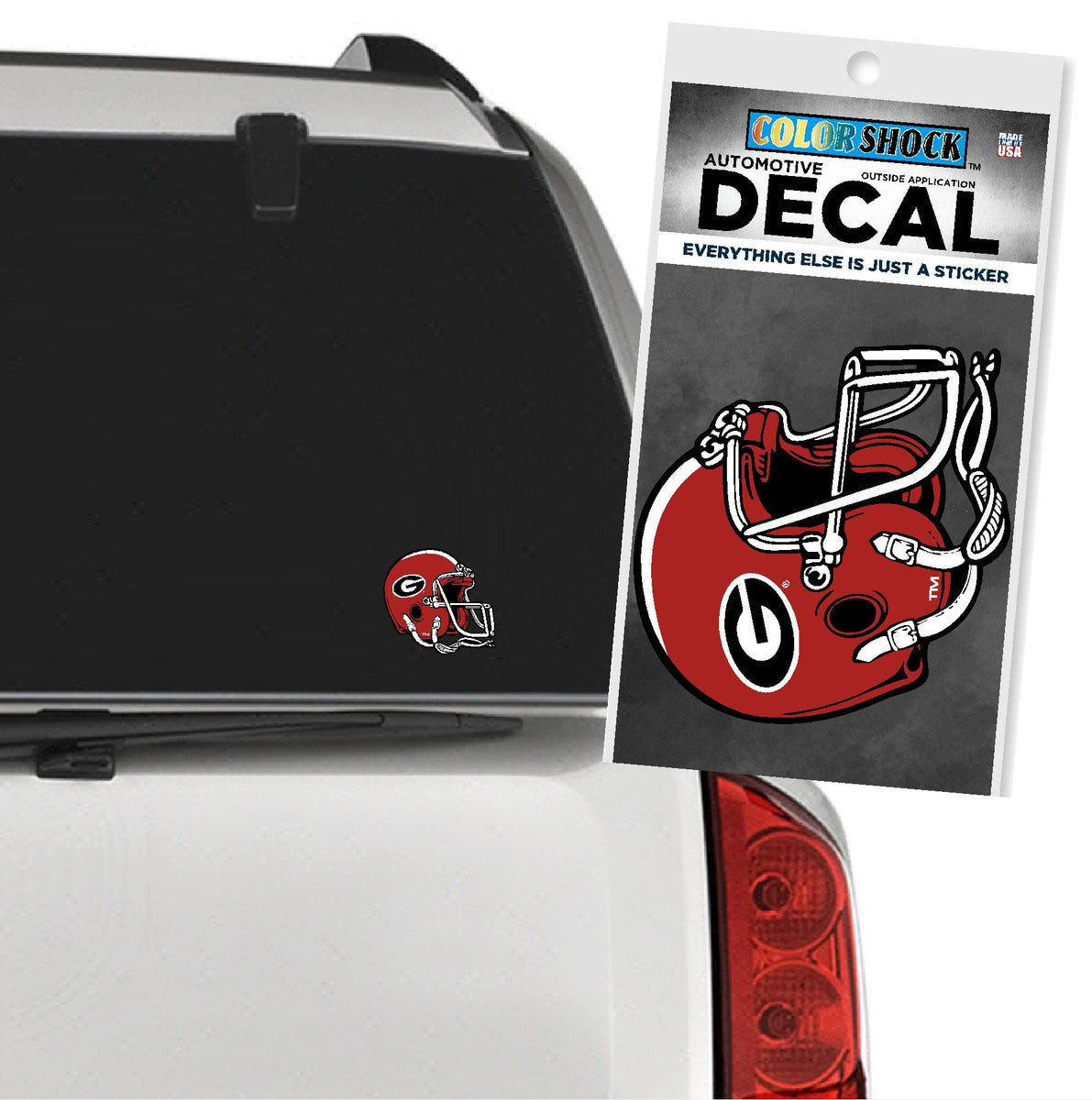 Georgia Helmet Decal – universityspirit.com