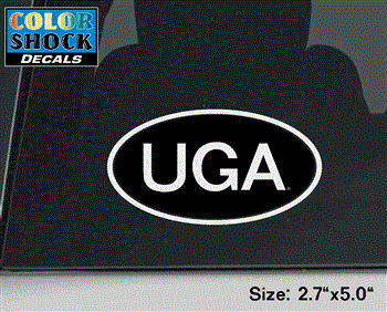 UGA Black Decal – universityspirit.com