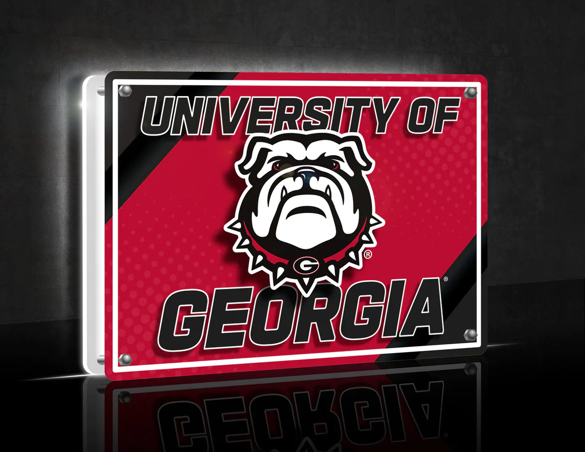 UGA Rectangle New Bulldog Head LED Desklite – universityspirit.com