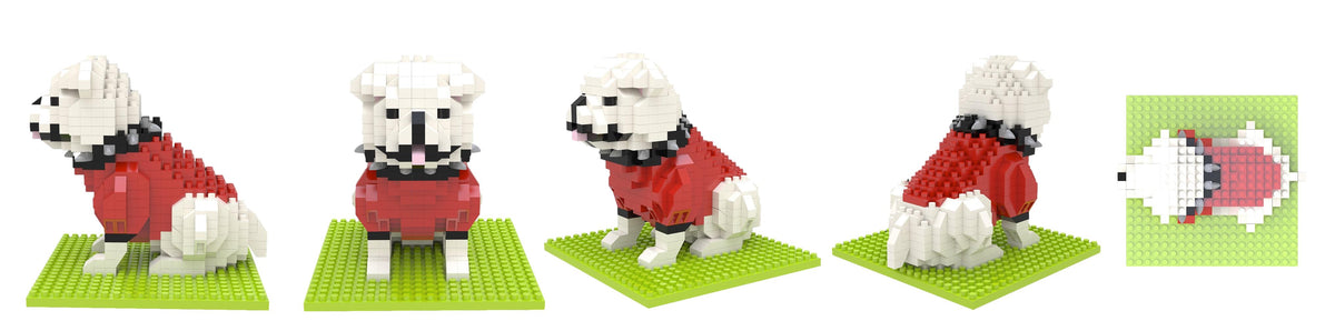 Bulldog Mini Building Blocks – universityspirit.com