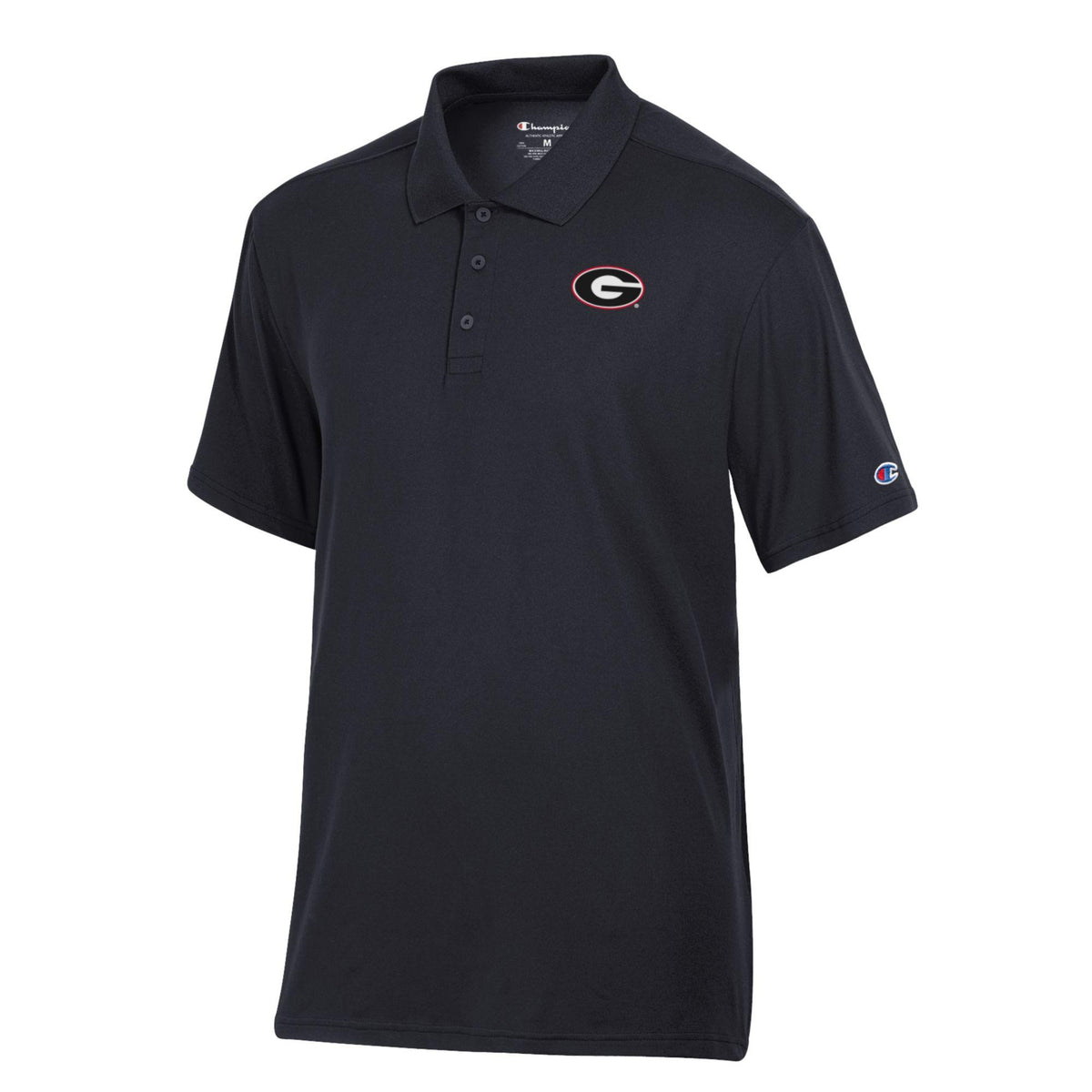 UGA Champion Polo with G - Black – universityspirit.com