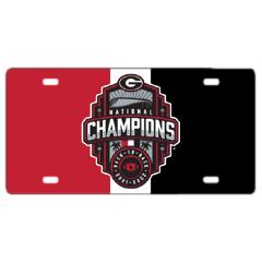 UGA 2022 National Champions Metal Car Tag – universityspirit.com